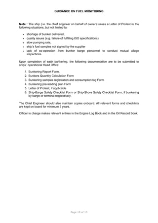 Wp5 guidance on fuel oilmonitoring_final | PDF | Gasoline Prices | Economy