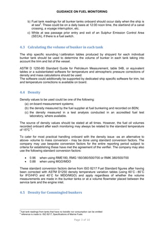 Wp5 guidance on fuel oilmonitoring_final | PDF | Gasoline Prices | Economy