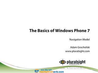 Wp7 basics-module-04-slides | PPT
