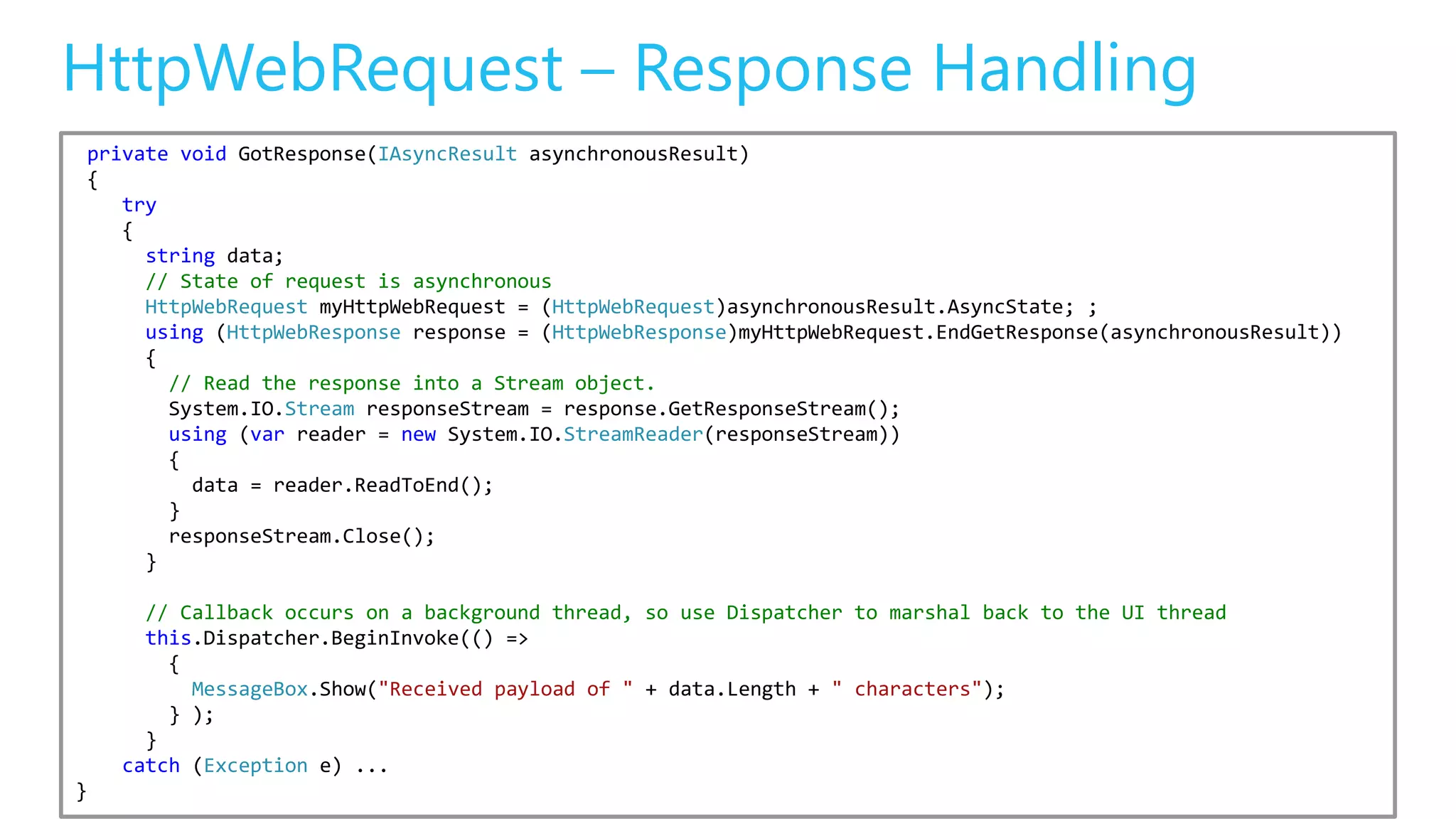 Windows Phone 8 - 12 Network Communication | PPTX