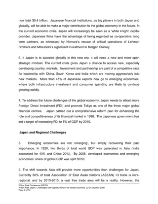 Wp933 japan report 2008 | PDF