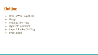 Wpa supplicant introduction | PDF | Operating Systems | Computer Software and Applications