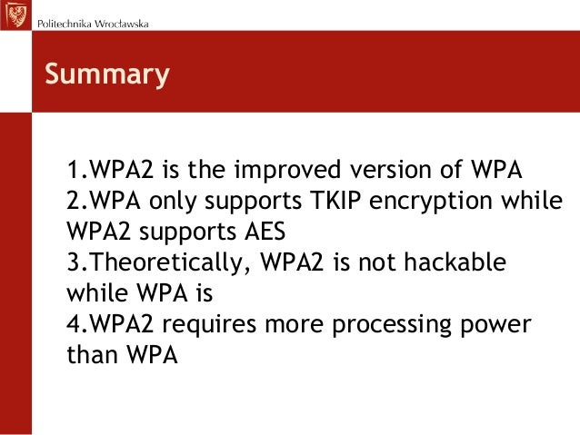 Wpa vs Wpa2