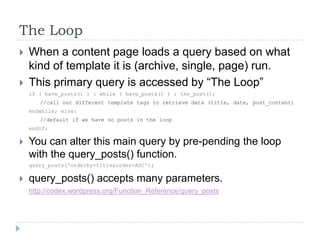 WordPress Structure and Best Practices | PPTX | Web Development | Internet