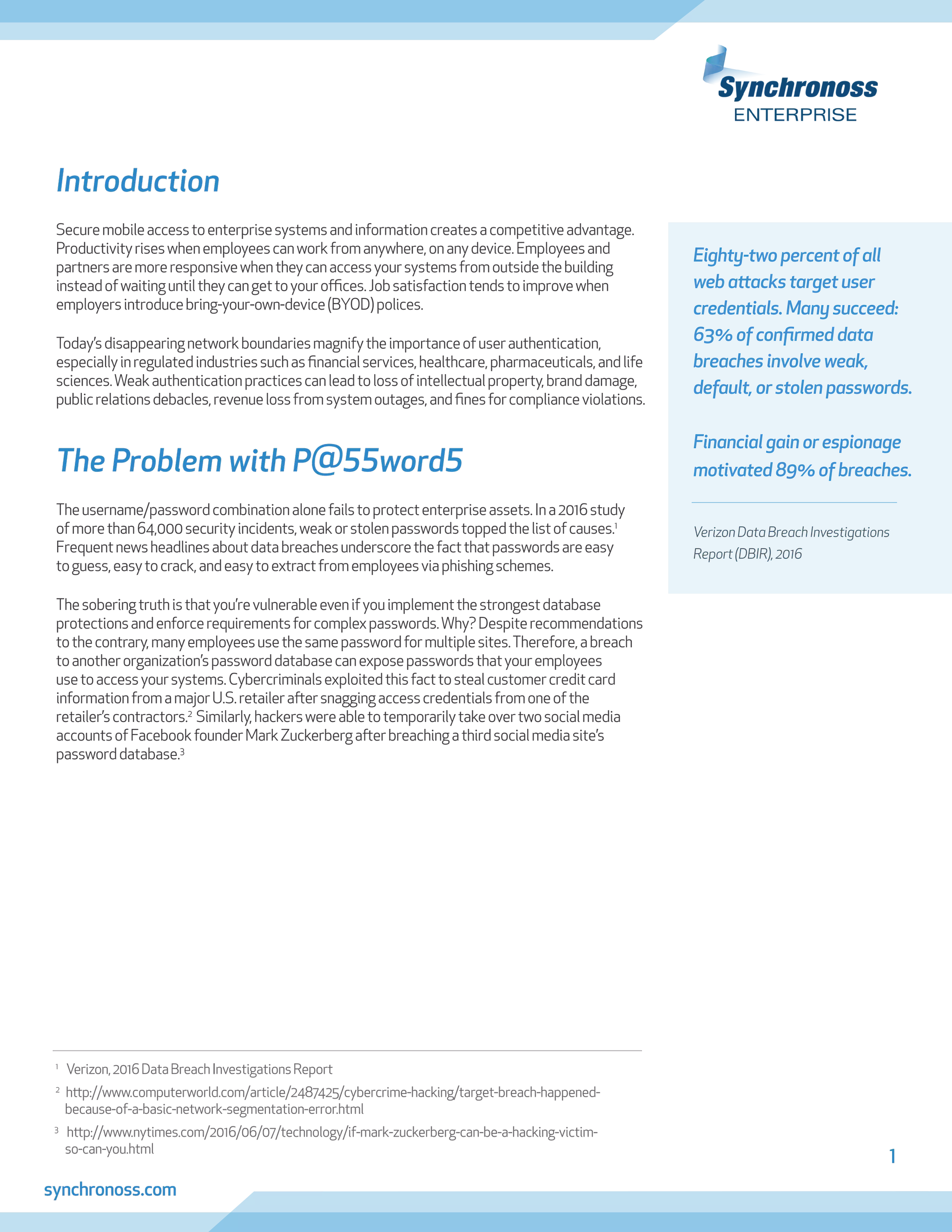 Wp Best Practices For Multi Factor Authentication Pdf