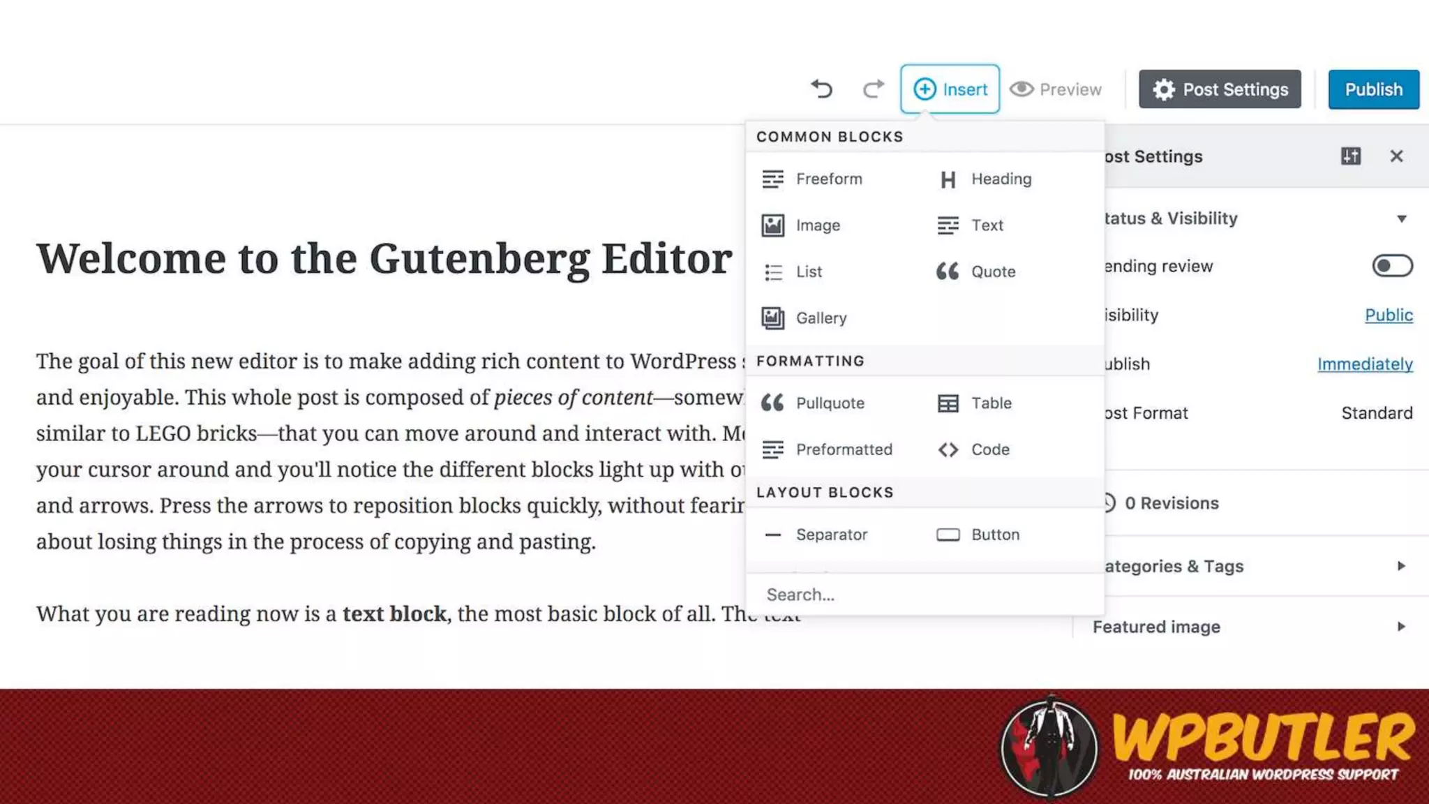 An Introduction to Gutenberg, WordPress's New Editor | PPTX | Web Design and HTML | Internet