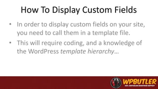 Ultimate Guide to Advanced Custom Fields | PPT