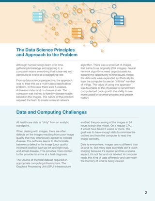 Case Study: Advanced analytics in healthcare using unstructured data | PDF