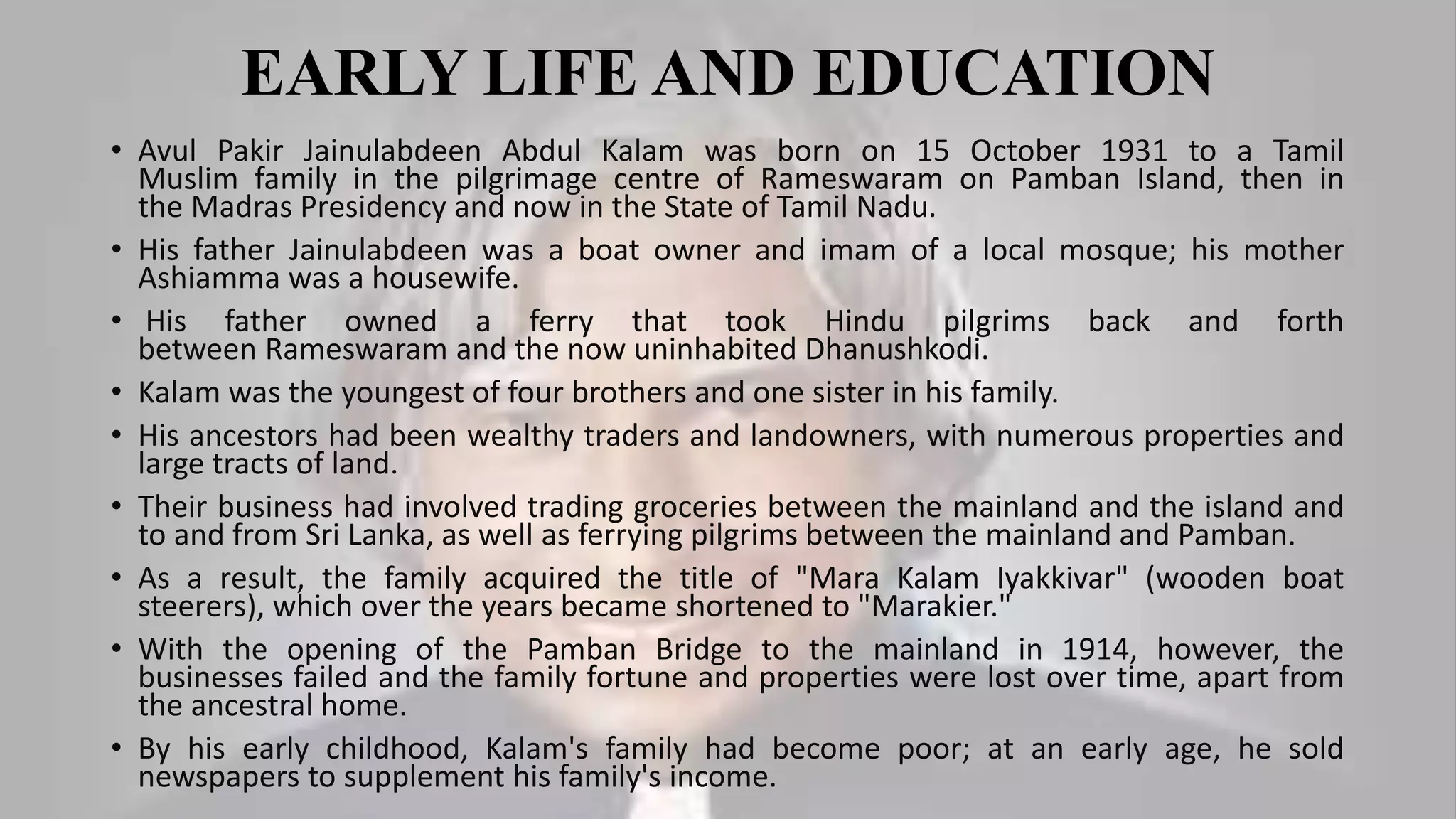 APJ ABDUL KALAM | PPTX