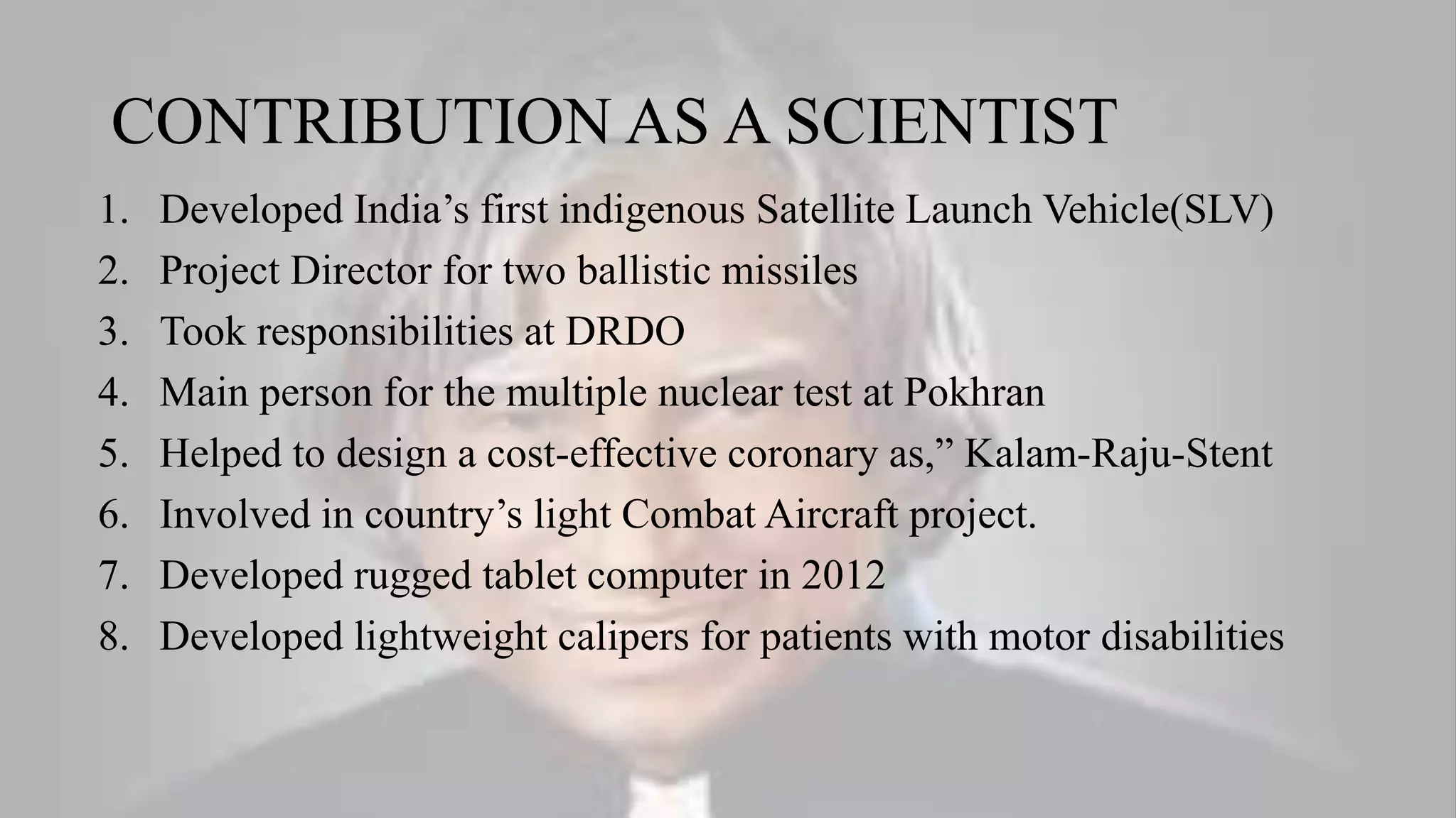 APJ ABDUL KALAM | PPTX | Sikhism | Religion & Spirituality