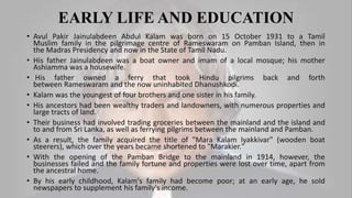 APJ ABDUL KALAM | PPTX | Sikhism | Religion & Spirituality