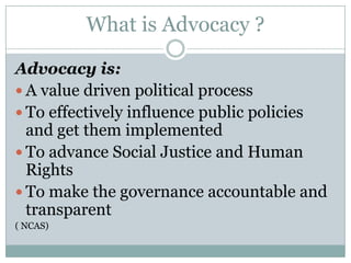 Advocacy Process | PPT
