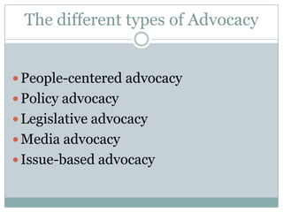 Advocacy Process | PPT