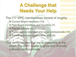 WPC Annual Meeting 2009 | PPT | Civic affairs | Politics