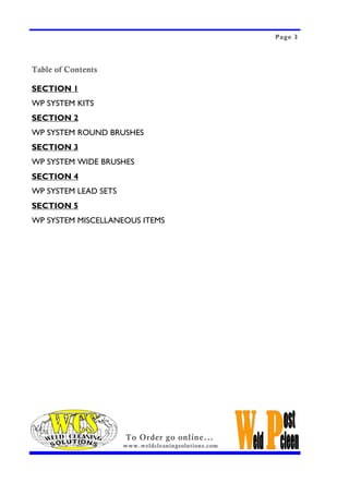 WELD POSTCLEEN CATALOGUE | PDF