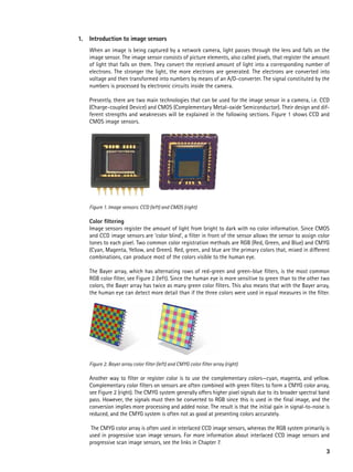CCD and CMOS sensor technology | PDF