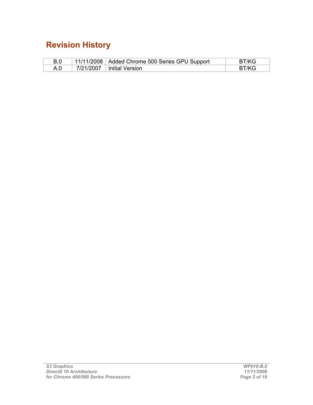 GPU - DirectX 10 Architecture White Paper | PDF | 3-D Graphics ...