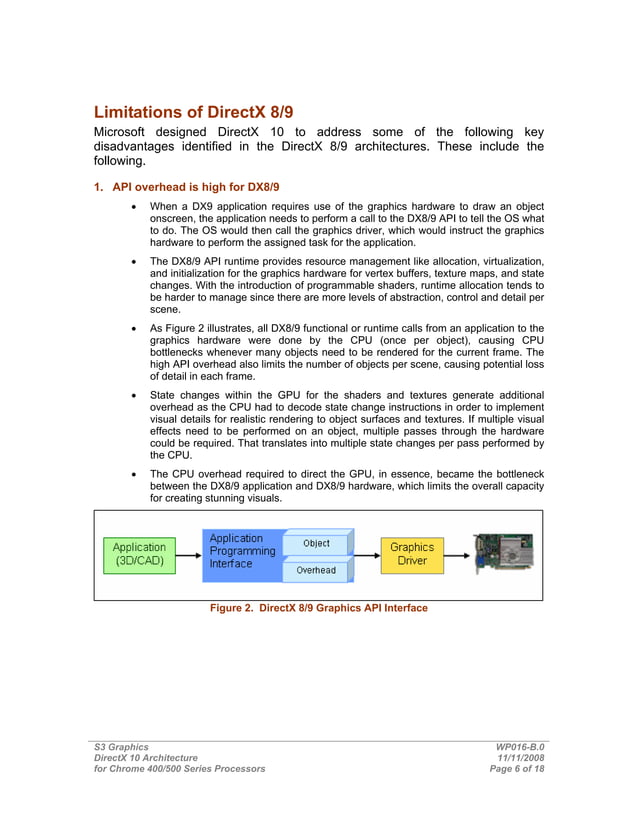 GPU - DirectX 10 Architecture White Paper | PDF | 3-D Graphics | Computer Software and Applications