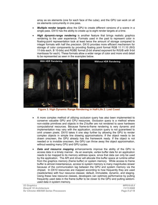 GPU - DirectX 10 Architecture White Paper | PDF