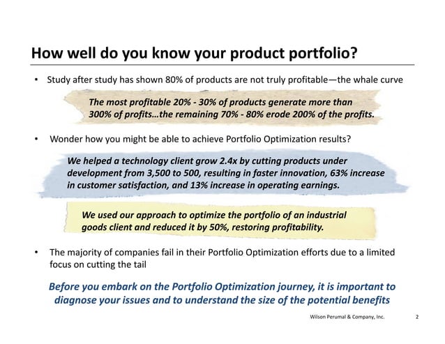 Portfolio Complexity Diagnostic Health Check | PPT