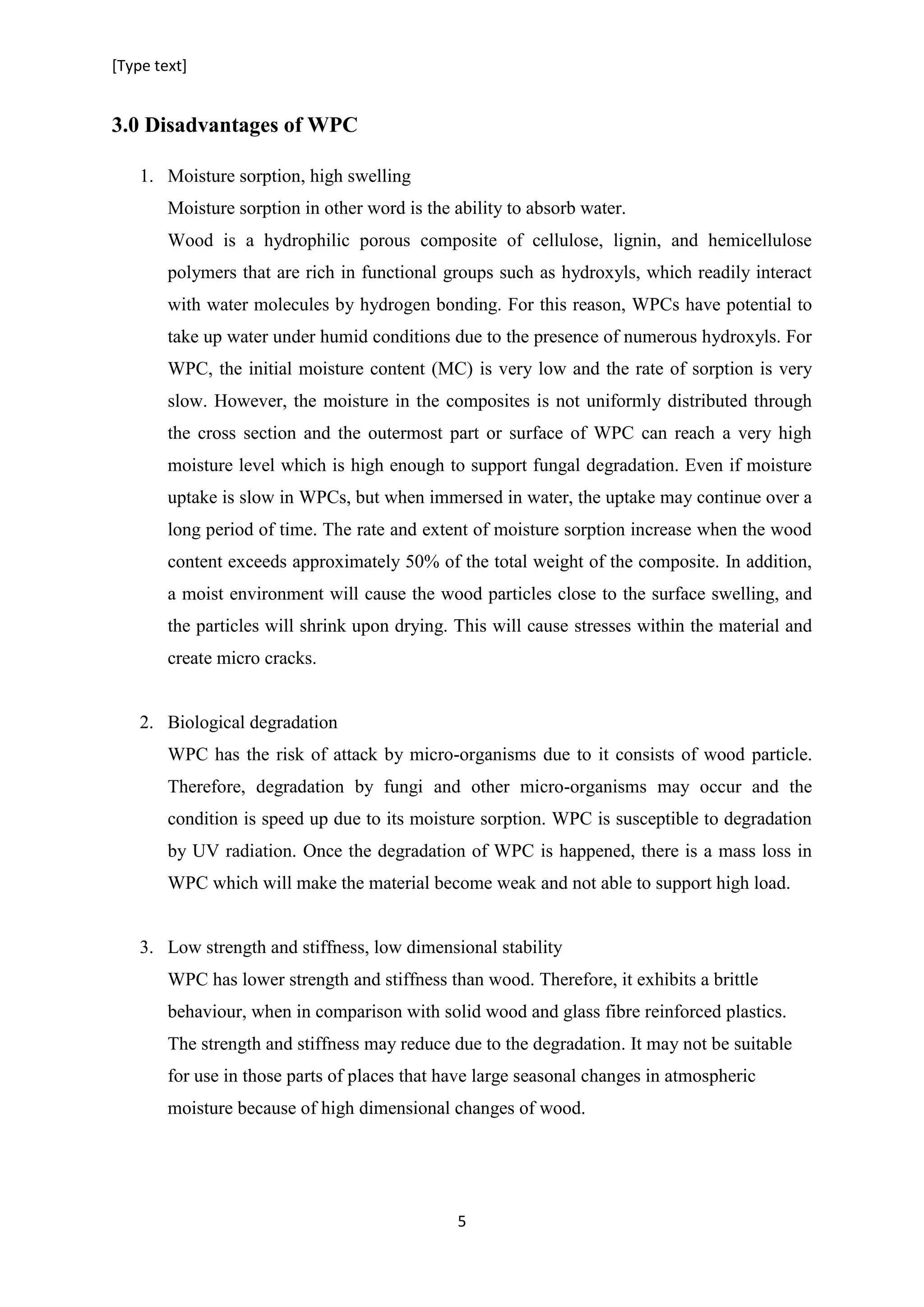 WOOD PLASTIC COMPOSITE (WPC) | PDF