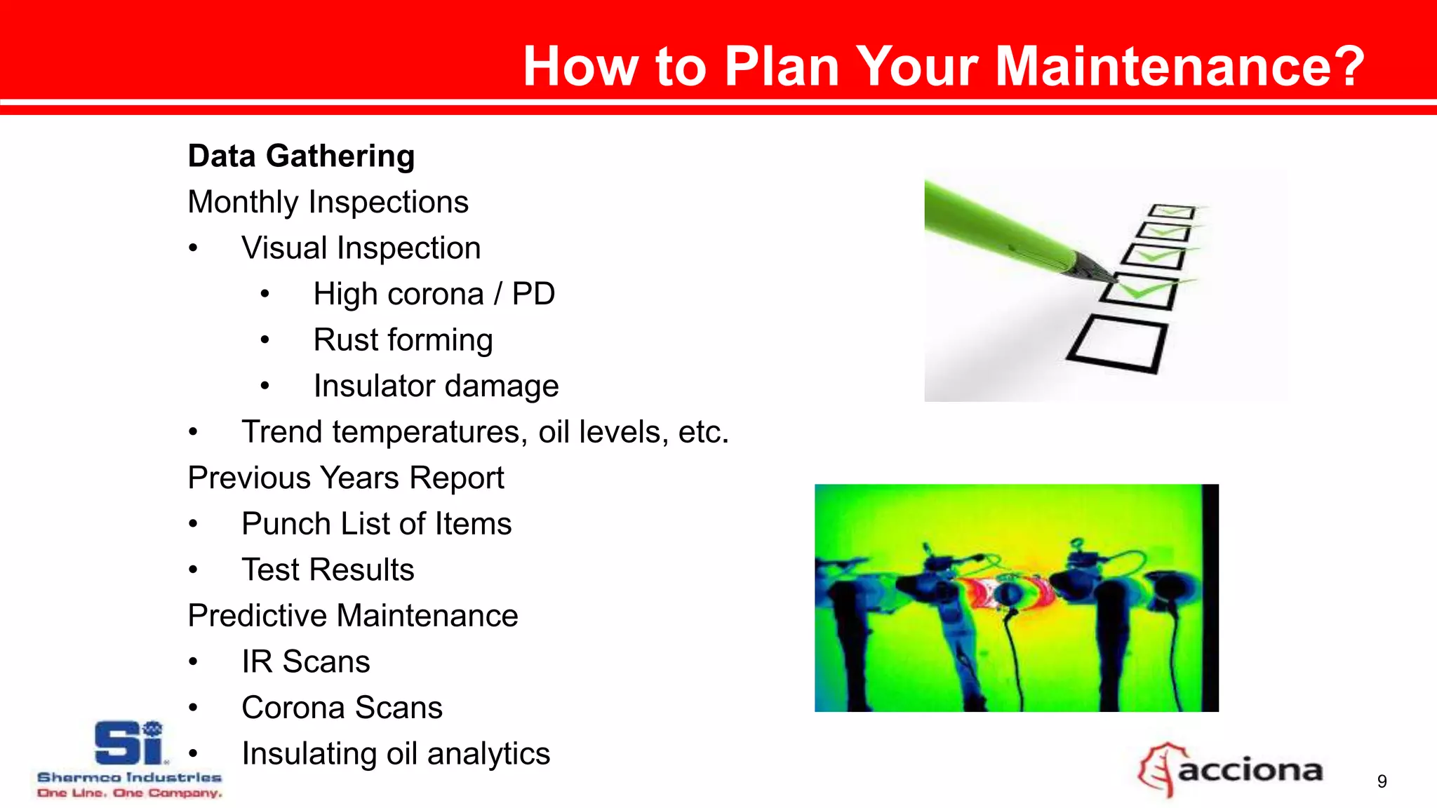 Planning for Substation Maintenance and Reliability | PPT
