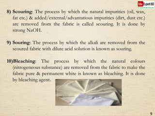 Wet Processing - Introduction (WPE-1) | PDF