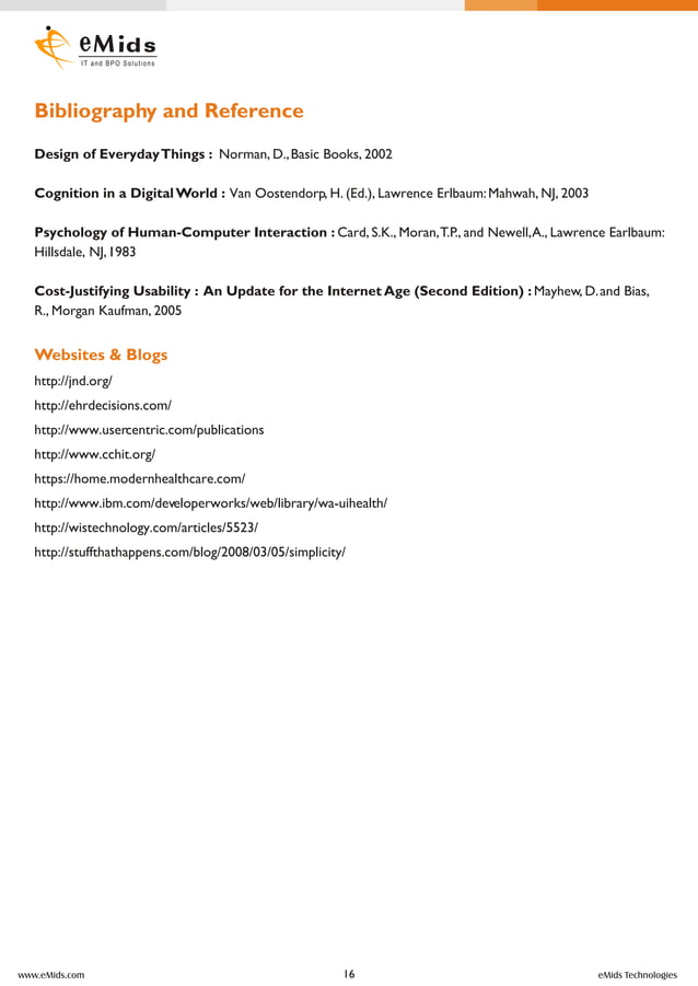How to design Usable EMR/EHR Application | PDF