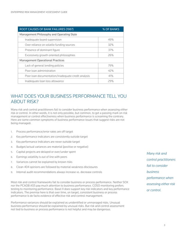 ERM Assessment Guide | PDF