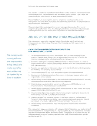 ERM Assessment Guide | PDF