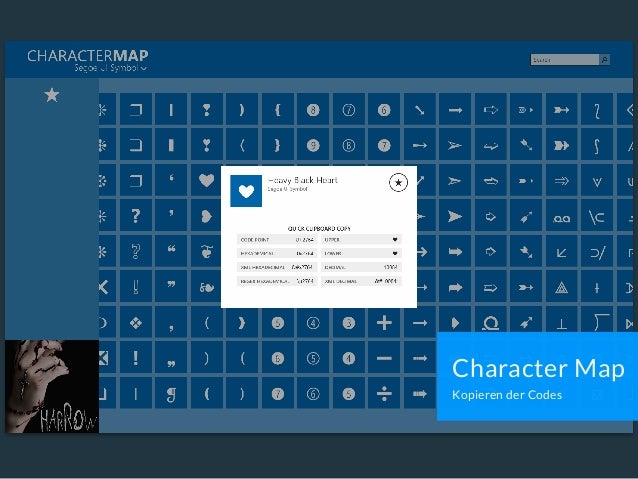 Character Map In Wpf Wpf Playground