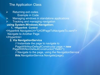 WPF Windows Presentation Foundation A detailed overview Version1.2 | PPT