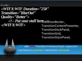 Wpf Wtf | PPT | Computing | Technology & Computing