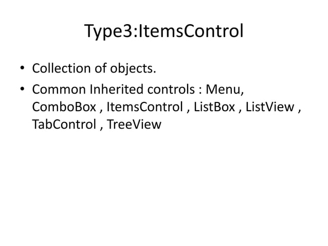 WPF content model | PPT