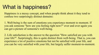 Happiness and sucsess | PPTX