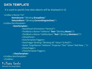 Introduction to XAML and its features | PPT