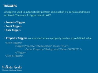 Introduction to XAML and its features | PPT