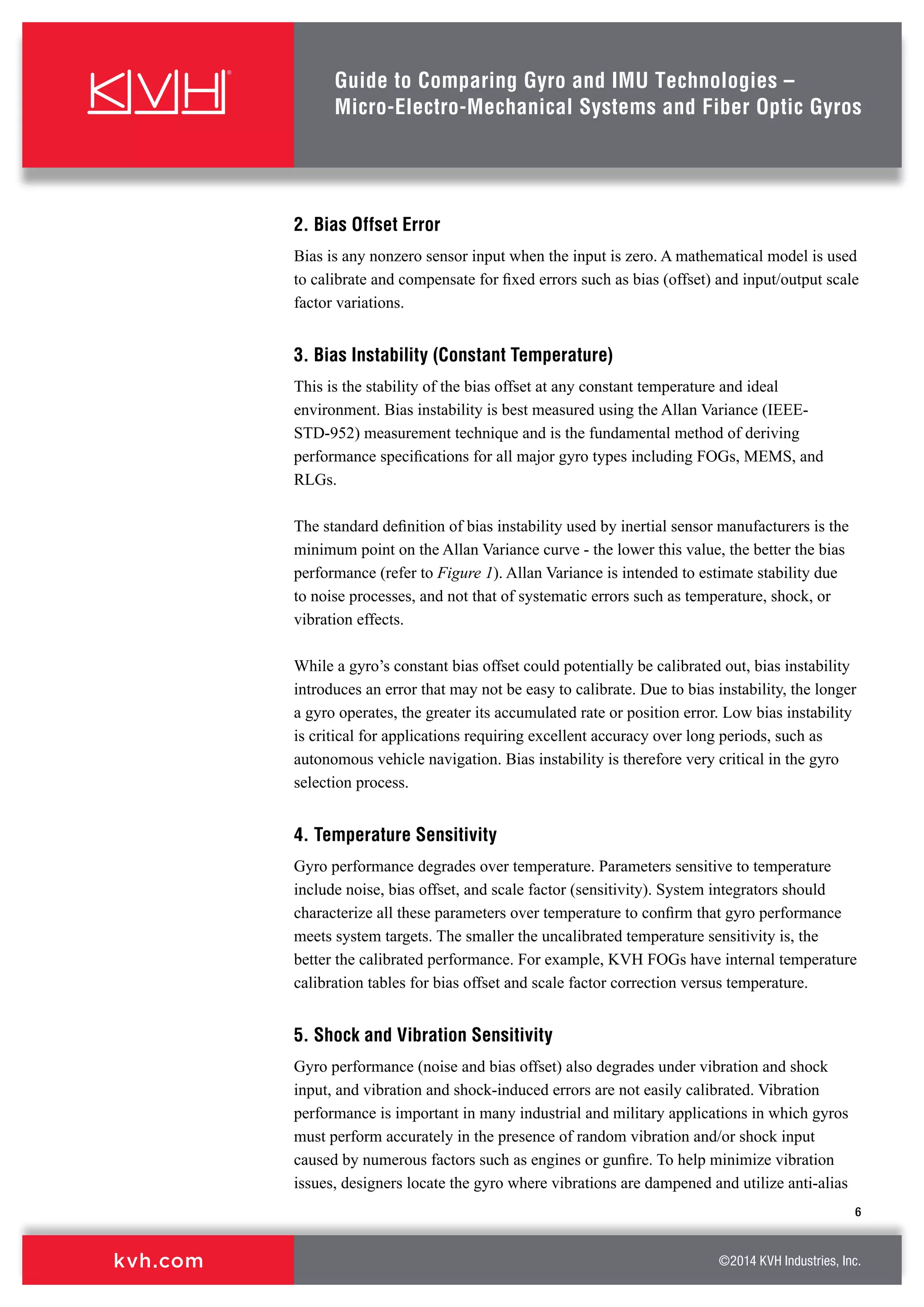 Guide to Comparing Gyro and IMU Technologies - MEMS and Fiber Optic ...