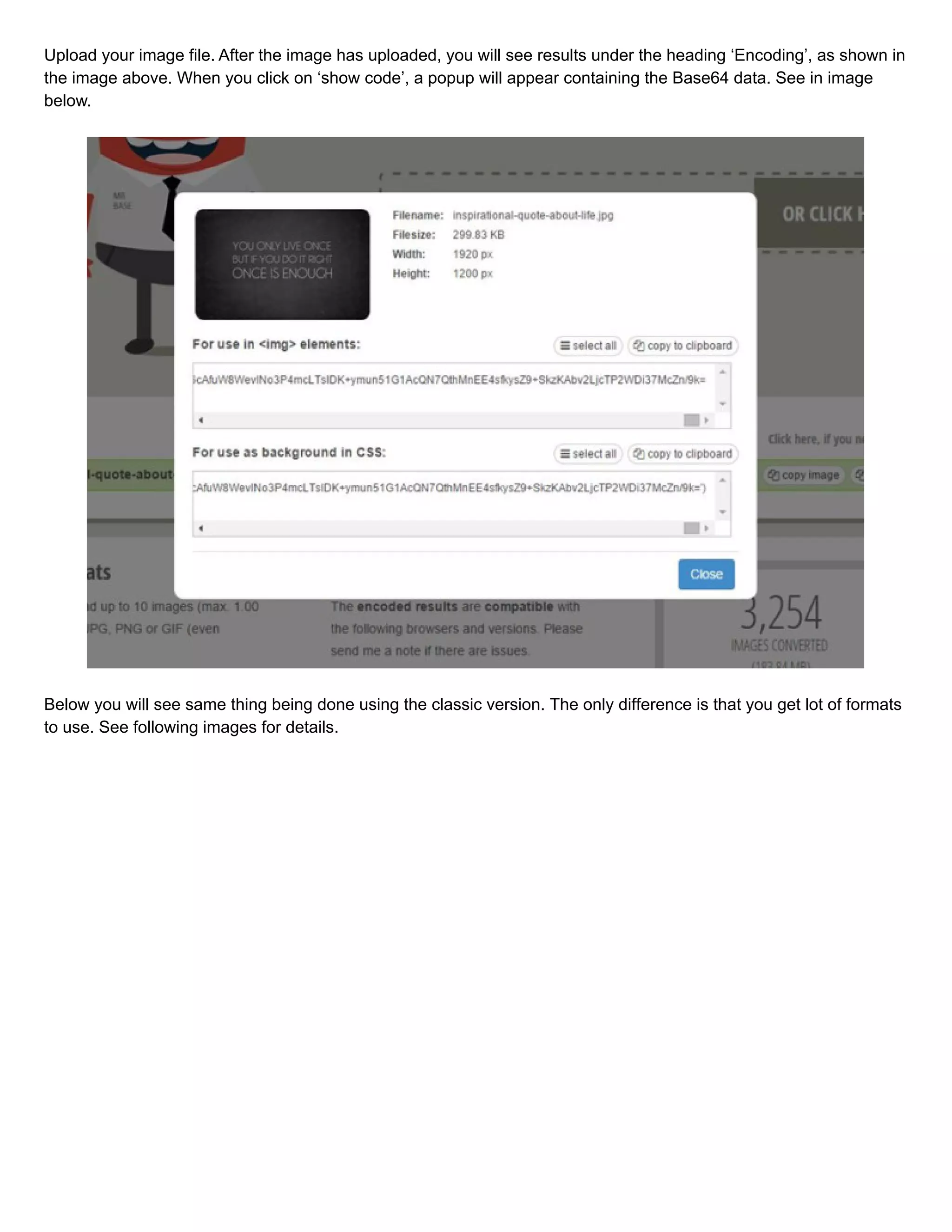 What is base 64 image encoding and how to use it | PDF