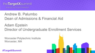 4.1 Elevating Efficiency and Service by Combining Admissions and ...