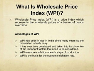 Wpi and CPi | PPTX