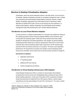 Introduction to vDesk | PDF