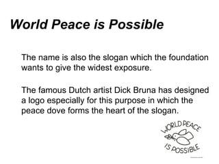 World Peace Is Possible | PPT
