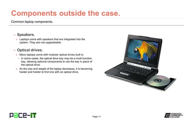 Pace IT - Common Laptop Components | PPTX