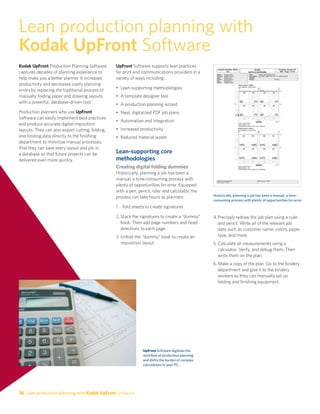 Kodak Lean White Paper | PDF