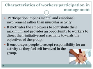 Worker Participation in Management | PPTX
