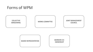 Workers Participation In Management | PPT
