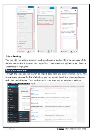 WordPress Complete Manual in XAMPP | PDF