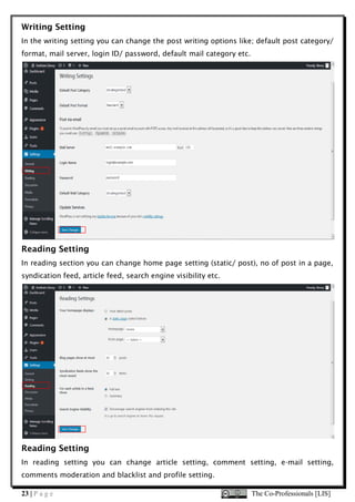 WordPress Complete Manual in XAMPP | PDF