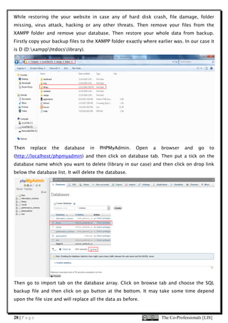 WordPress Complete Manual in XAMPP | PDF